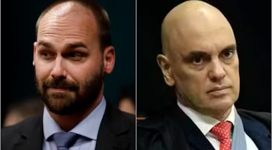 Alexandre de Moraes revela manobra de Eduardo Bolsonaro nos EUA para ...